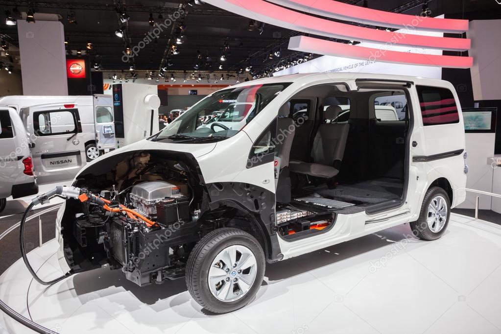 NISSAN e-NV200 Electric Chassis at the 65th IAA Commercial Vehicles ...