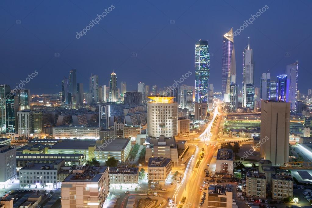 View of Kuwait City at night, Middle East Stock Photo by ©philipus 62736925