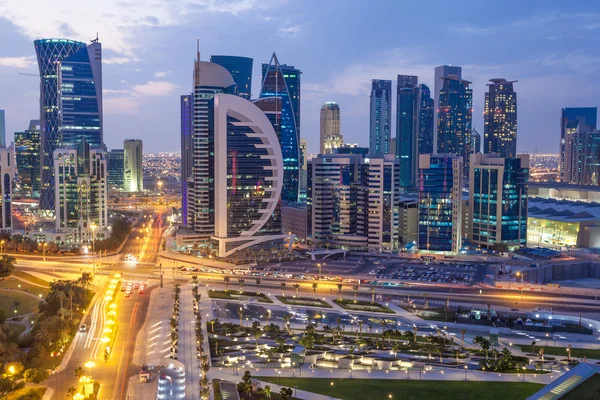 Shanghai downtown closeup at night Stock Photo by ©chungking 39995691
