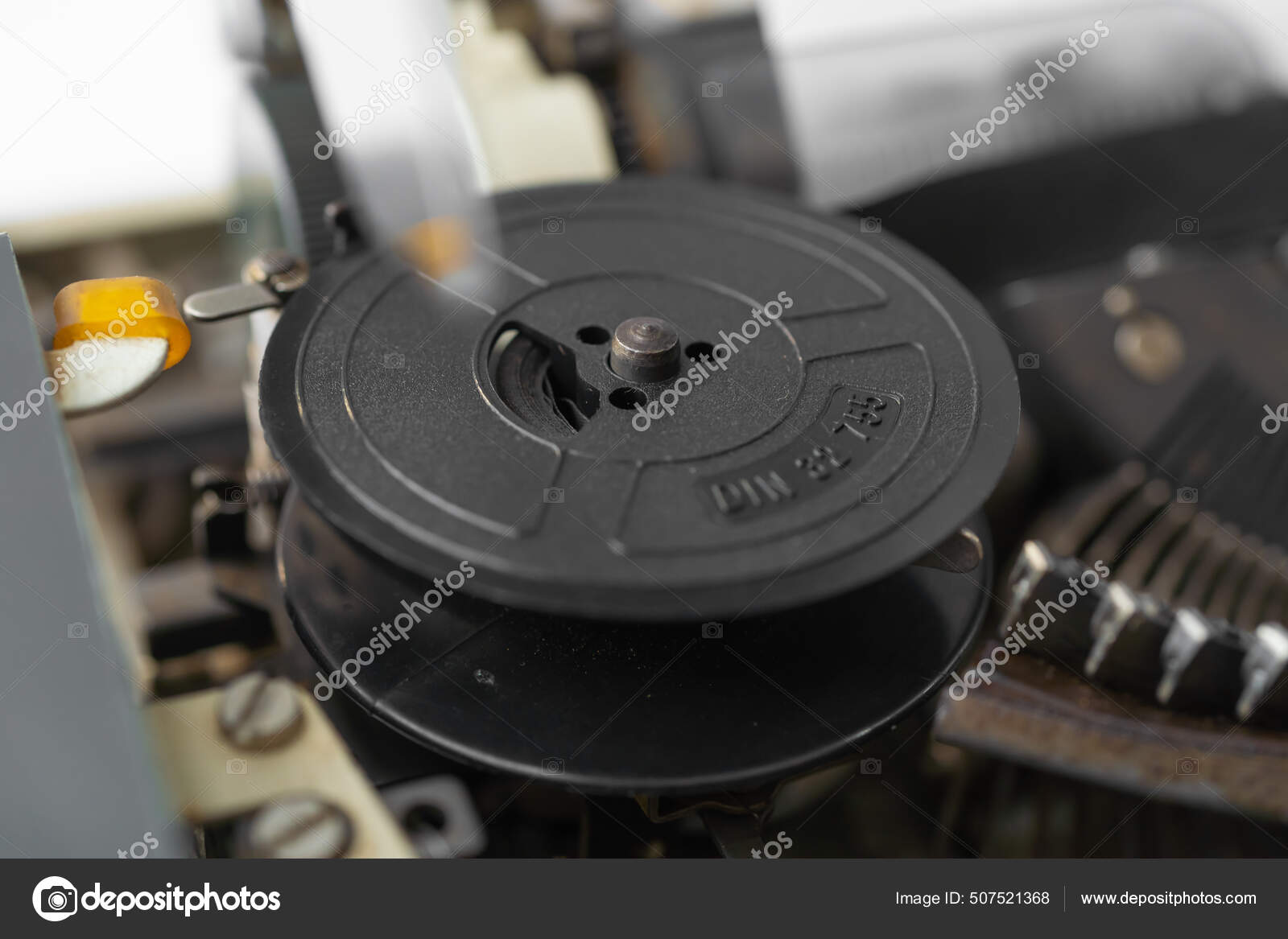 Old Thai Traditional Typewriter Classic Vintage Antique Manual Typing ...