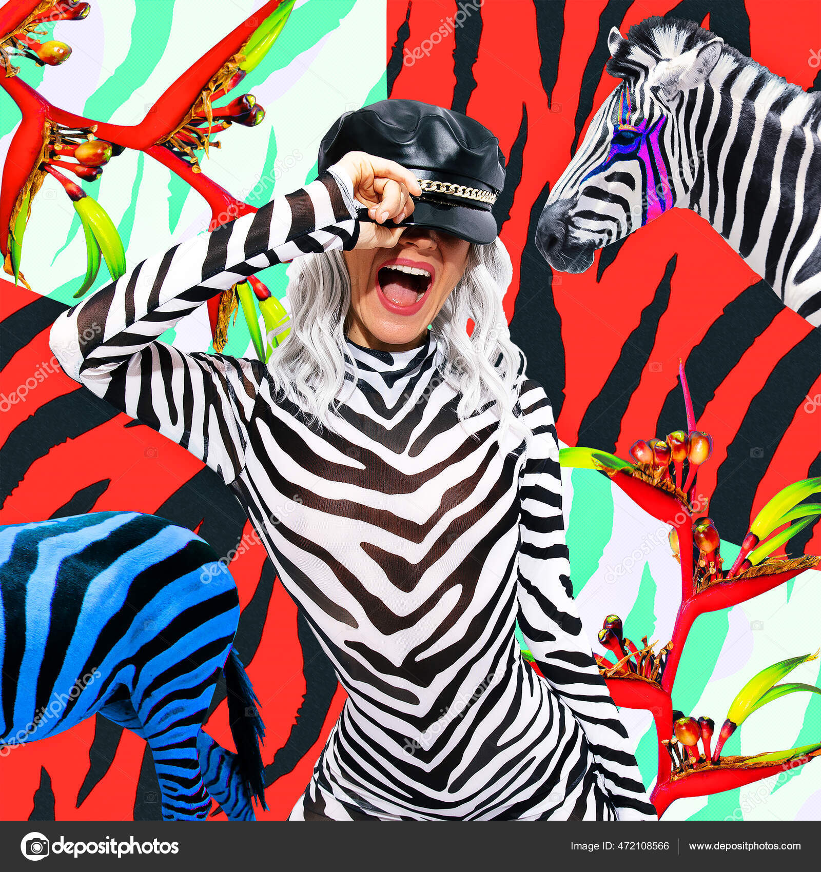 Pop Art Collage Poster