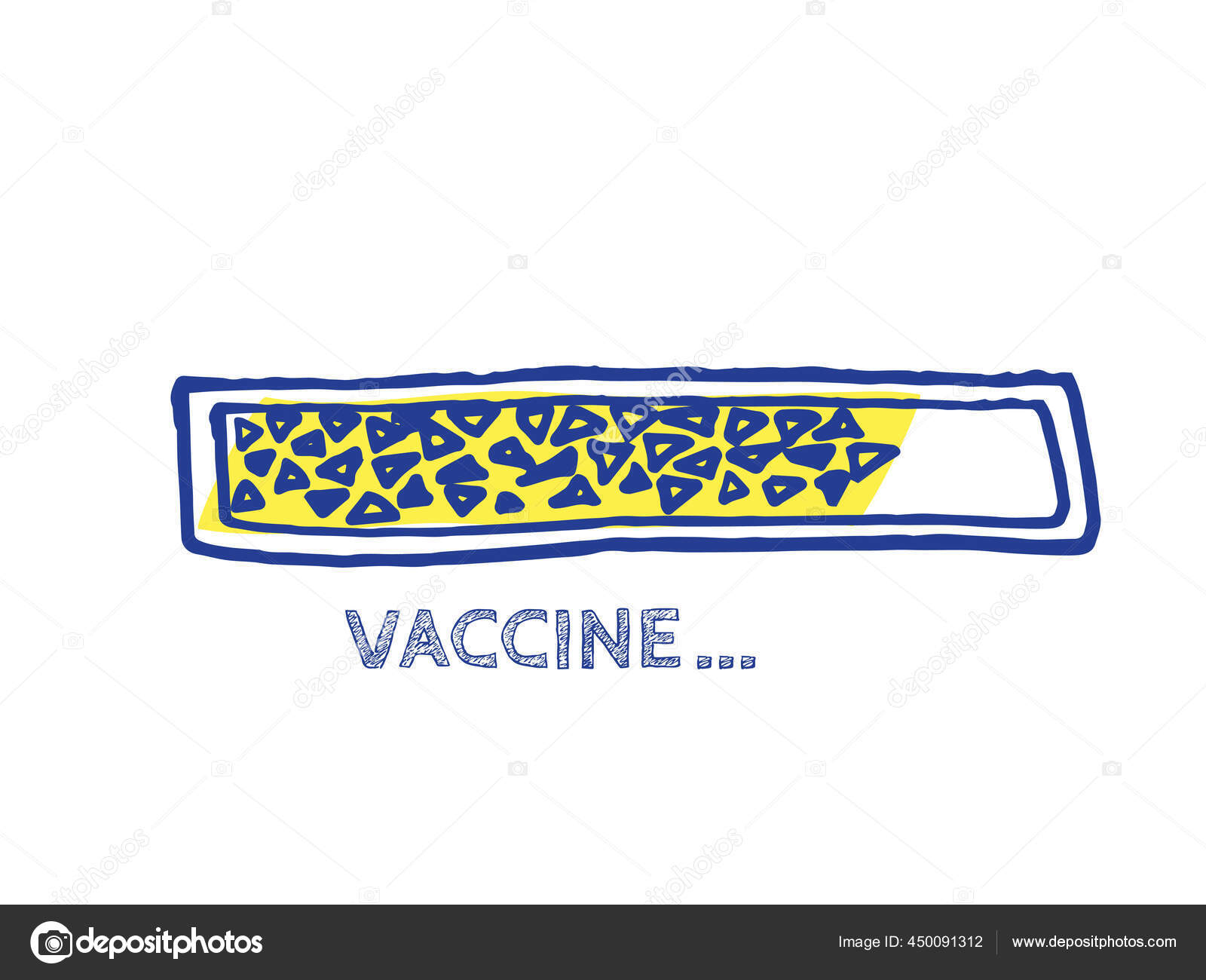 Infographic Element Complete Indicator Website Sketch Bar Adjustable ...