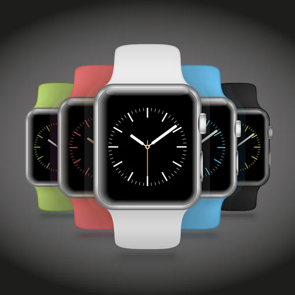 Shiny golden smart watches Stock Vector Image by ©Mikado767 #88904978