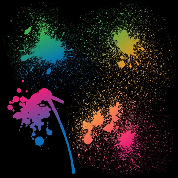 119 Neon paint splashes Vector Images | Depositphotos