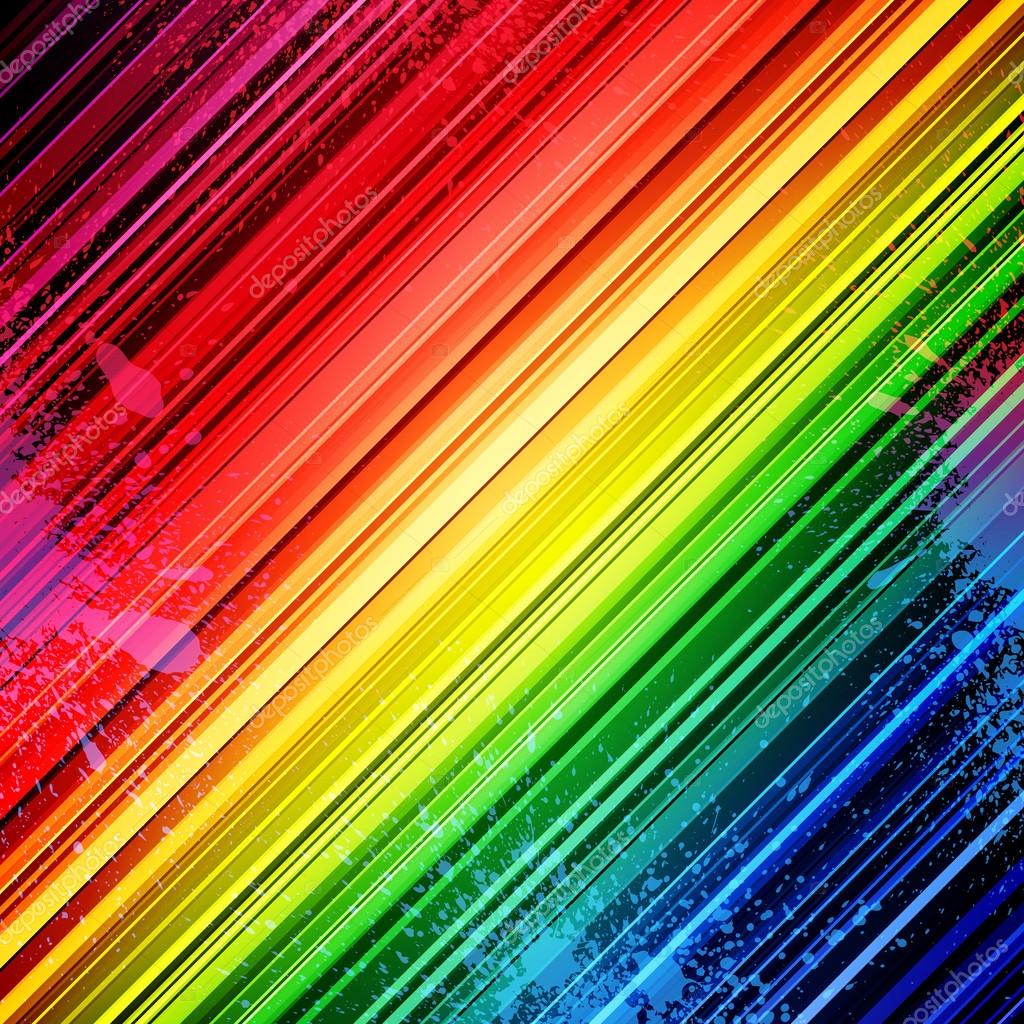 Colorful Diagonal Stripes Background