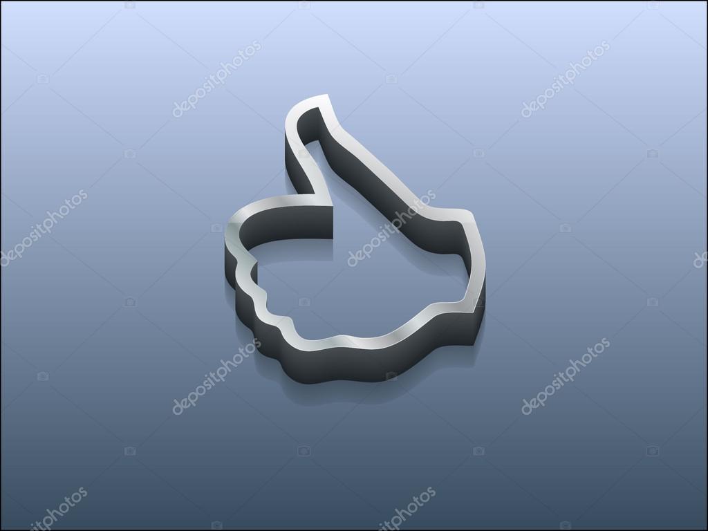 3d illustration of ok icon — Stock Photo © ArchManStocker #53819941
