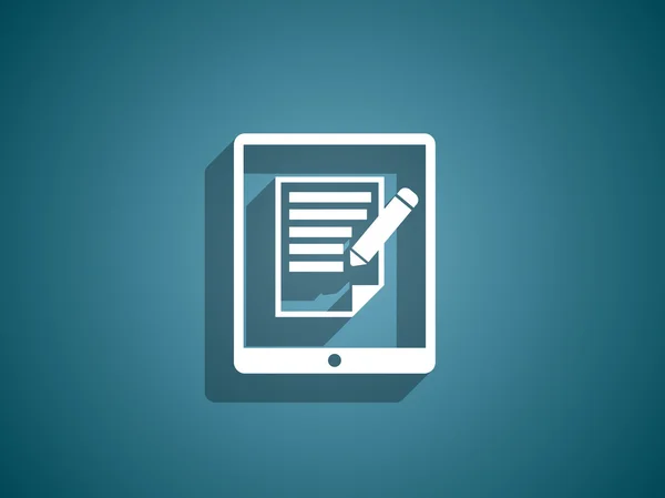 Touchpad notes icon Stock Vector by ©ArchManStocker 62368537