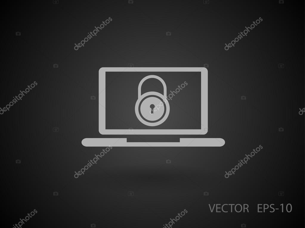 Internet security icon Stock Vector by ©ArchManStocker 85335728