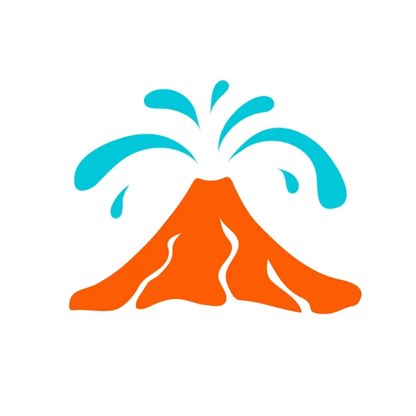 Water geyser logo, vector illustration Stock Vector by ©wasja 109905314