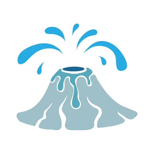 Water geyser logo, vector illustration Stock Vector Image by ©wasja ...