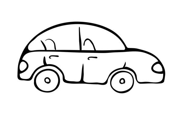 Karikatúra autó rajz, vektoros illusztráció — Stock Vektor © wasja ...