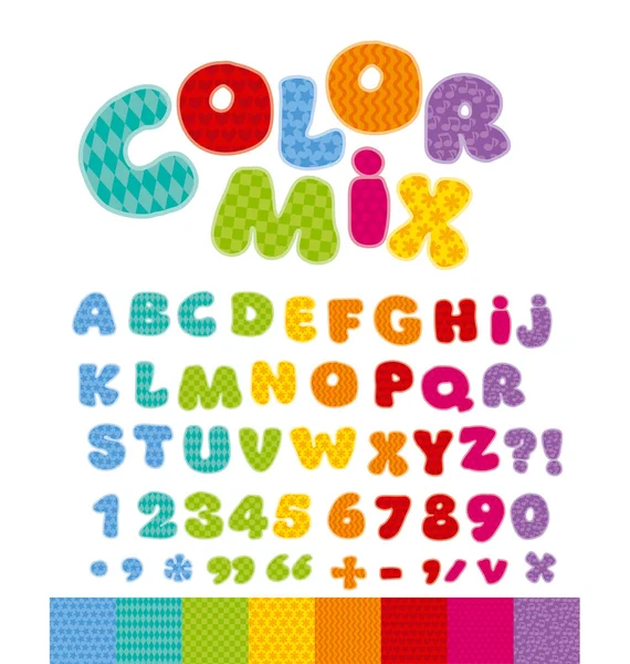 100,000 Letras colores Vector Images | Depositphotos