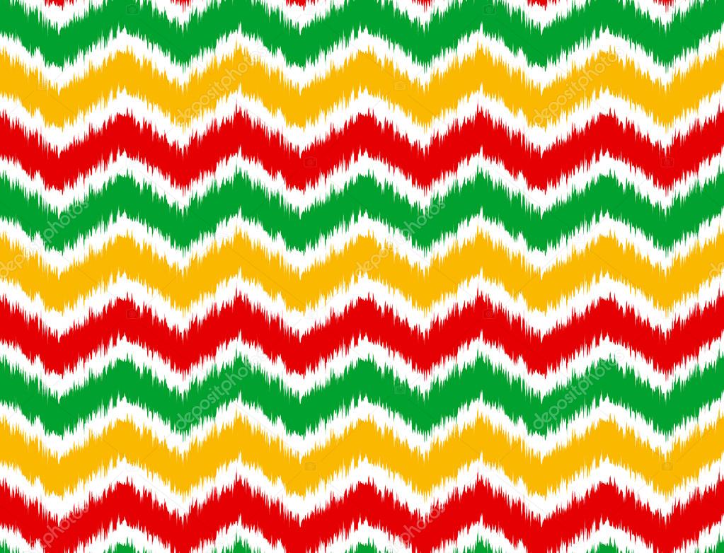 Classic reggae color music background. Jamaica chevron seamless Stock ...