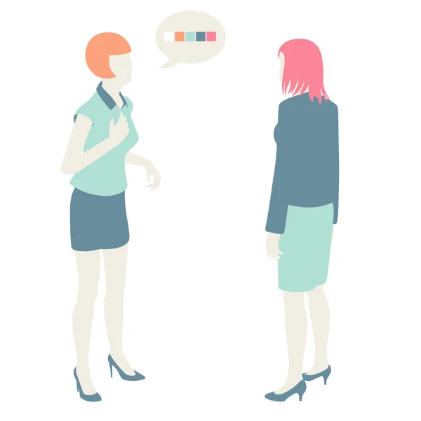 Talking Stock Vector Image by ©VolsKinvols #18036857