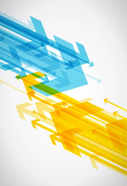 Abstract background with colorful arrows. Stock Vector Image by ©kormi ...