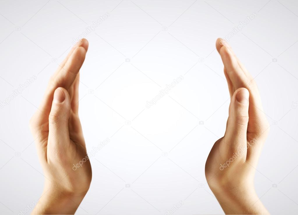Two hands Stock Photo by ©peshkova 77703406