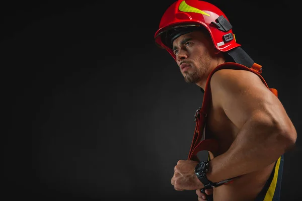 Handsome firefighter Stock Photos, Royalty Free Handsome firefighter ...