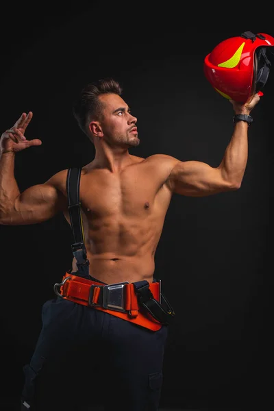 Firefighter muscles Pictures, Firefighter muscles Stock Photos & Images ...