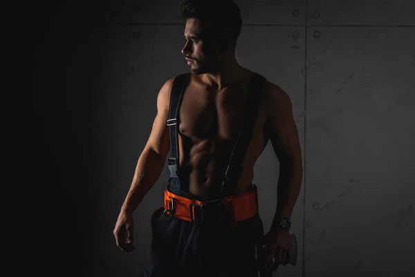 Firefighter muscles Pictures, Firefighter muscles Stock Photos & Images ...