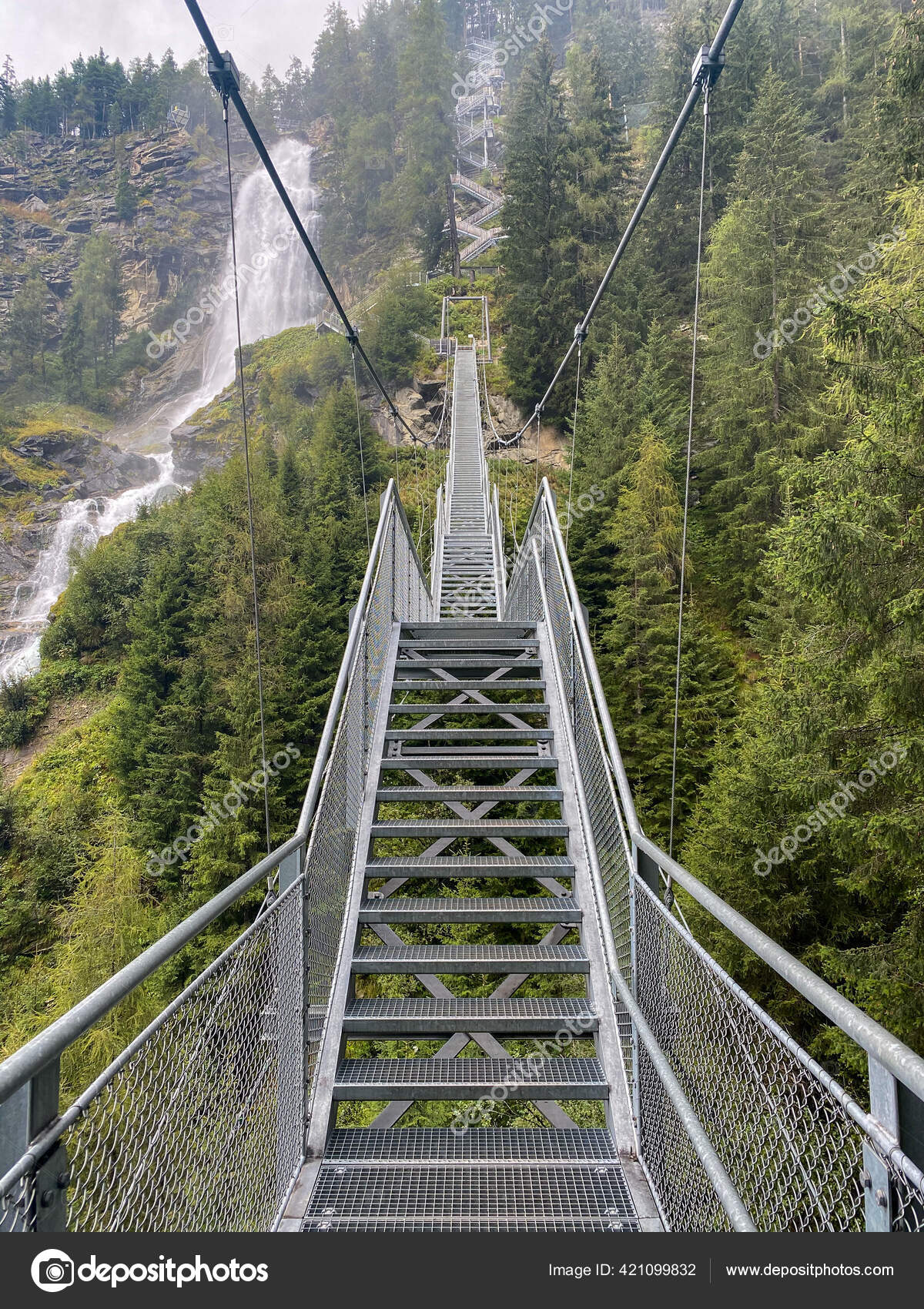 Stuibenfall Tirols Tallest Waterfall Can Explored New Complex Trails ...