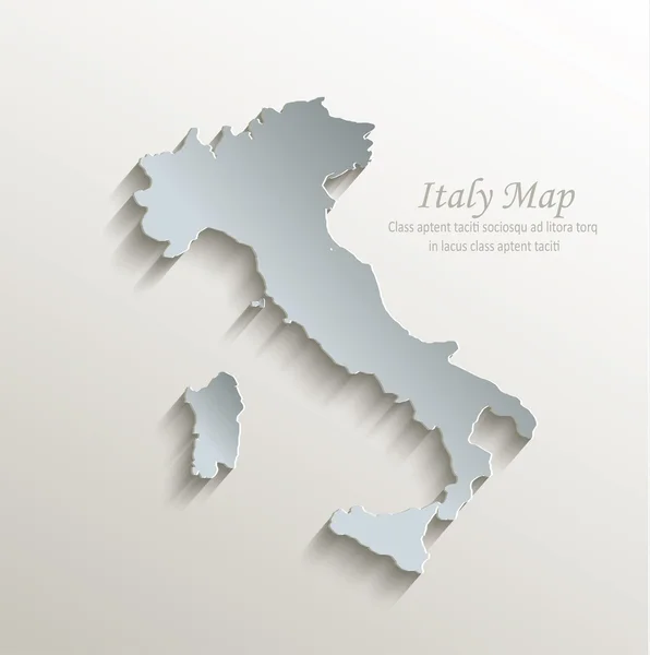 Italy map outline Vector Art Stock Images | Depositphotos