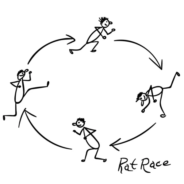 Rat race Vector Art Stock Images | Depositphotos