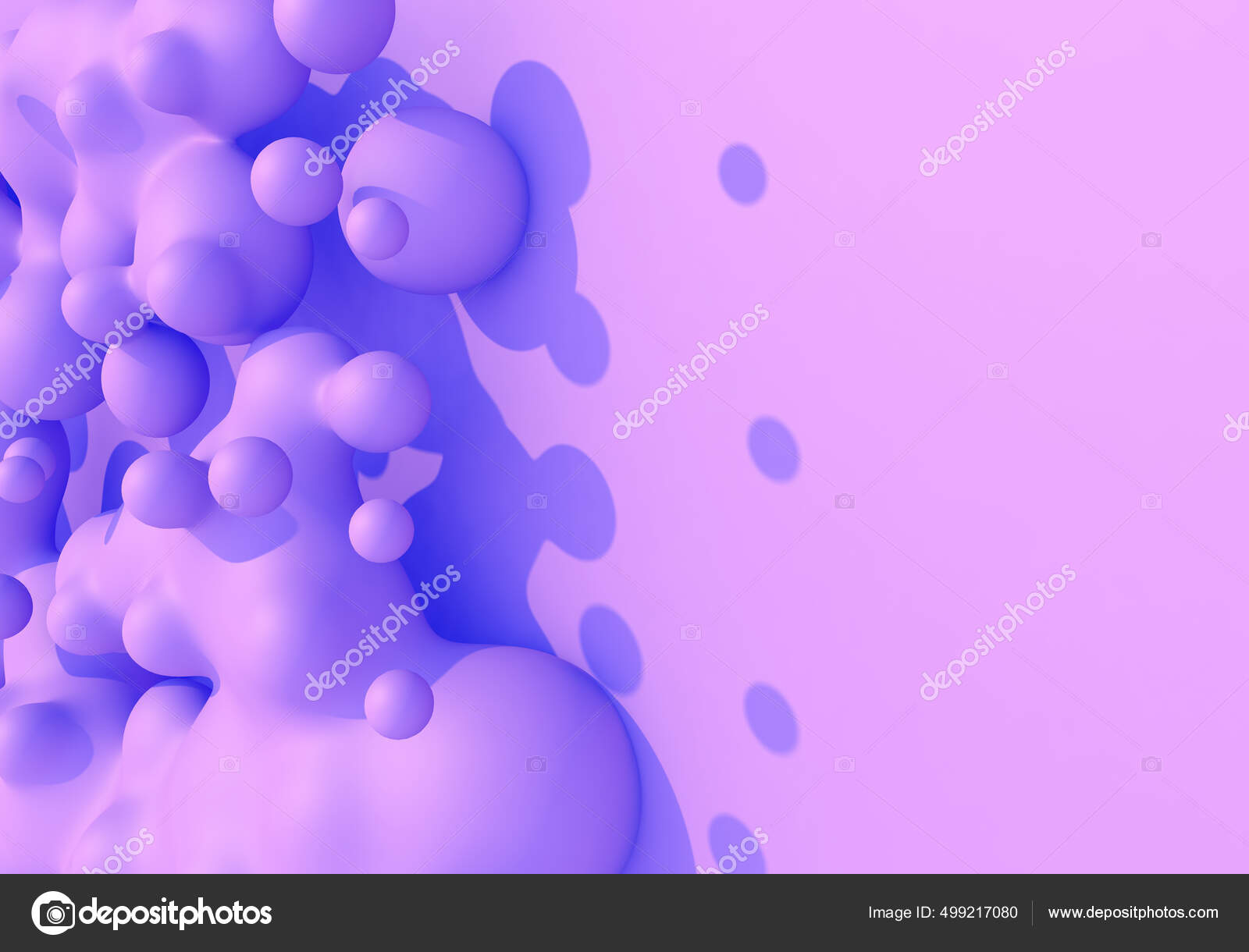 Abstract Background Pink Blue Liquid Drops Vaporwave Style — Stock ...