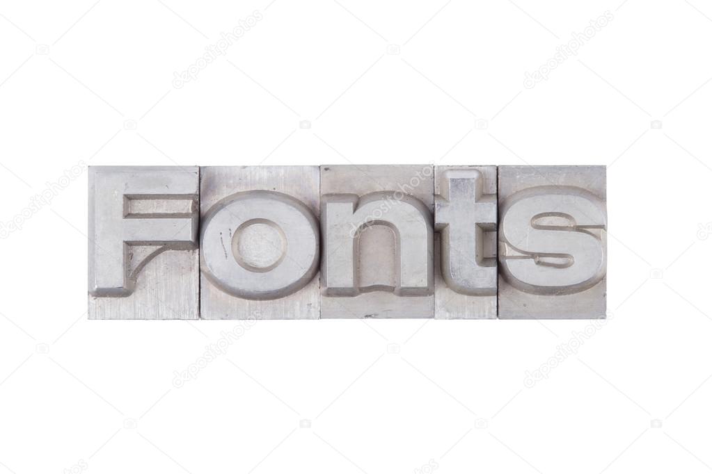 Lead type letters — Stock Photo © Alexandre17 #82671214