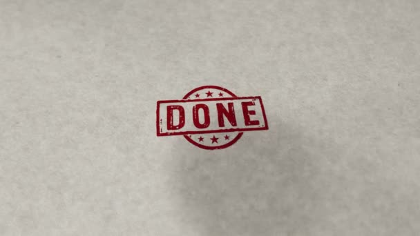 57 Done stamp Videos, Royalty-free Stock Done stamp Footage | Depositphotos