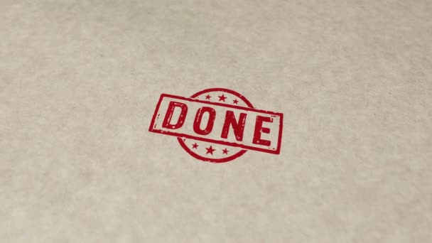57 Done stamp Videos, Royalty-free Stock Done stamp Footage | Depositphotos