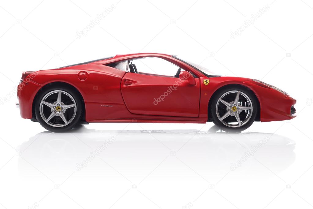 Ferrari 458 White Background