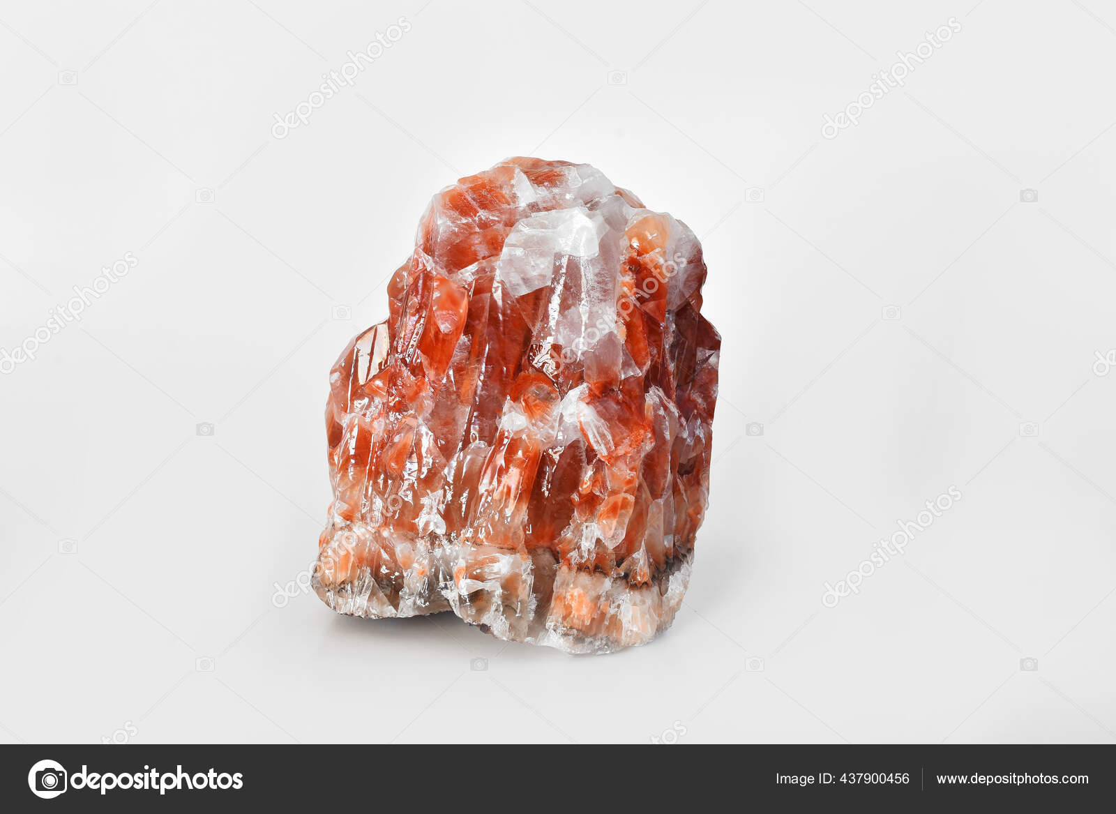 Red Calcite Crystals