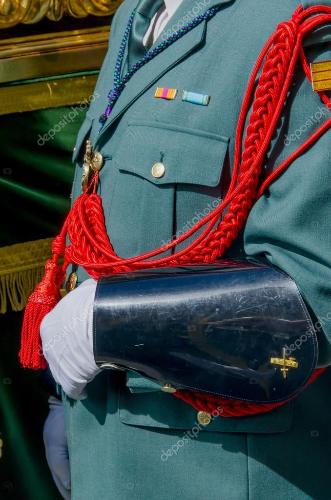 Guardia civil uniform — Stock Photo © alfonsodetomas #69558613