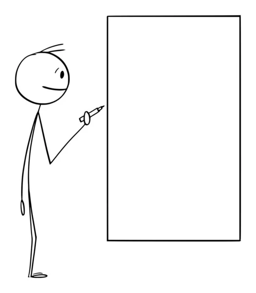 Stick Figure Male Teacher