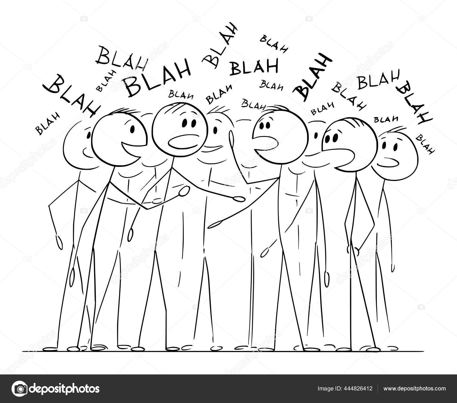 Personne Qui Parle Clipart Noir Et Blanc