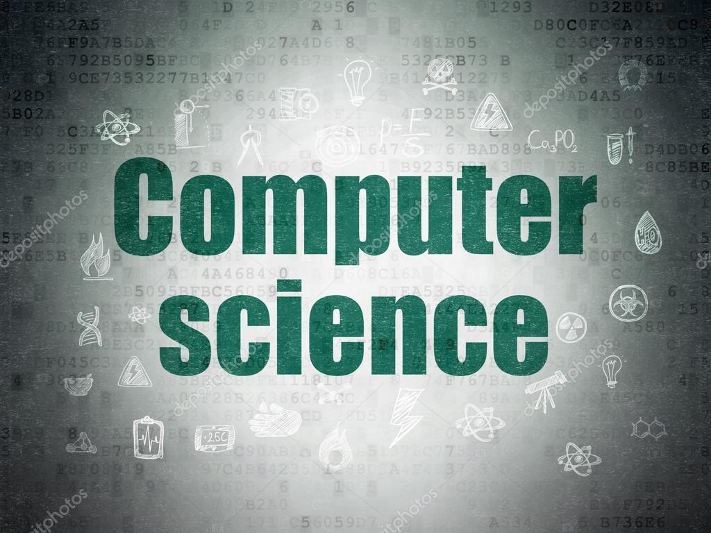 Science concept: Computer Science on Digital Paper background — Stock ...