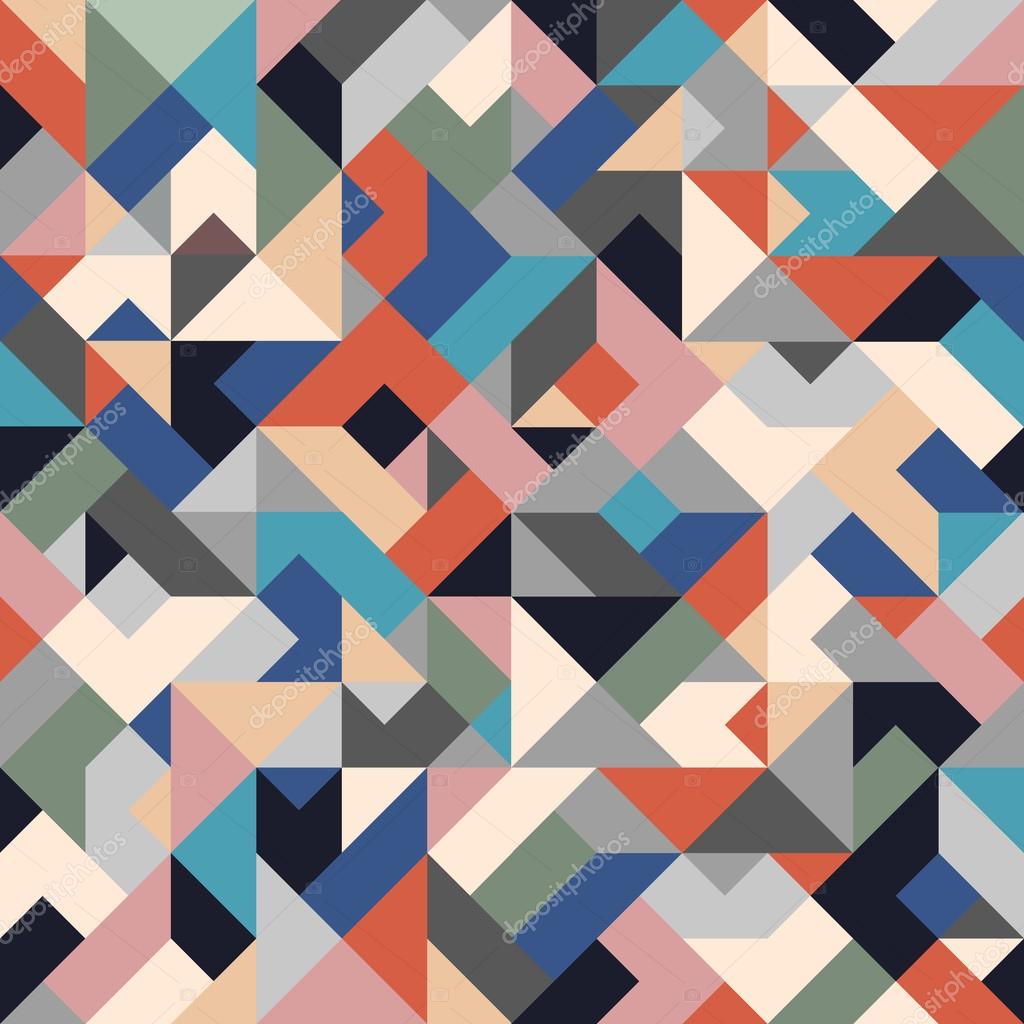 Retro colored geometric background Stock Vector Image by ©A-R-T-U-R ...
