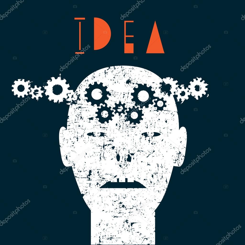 Illustration of human idea Stock Vector Image by ©A-R-T-U-R #57430913