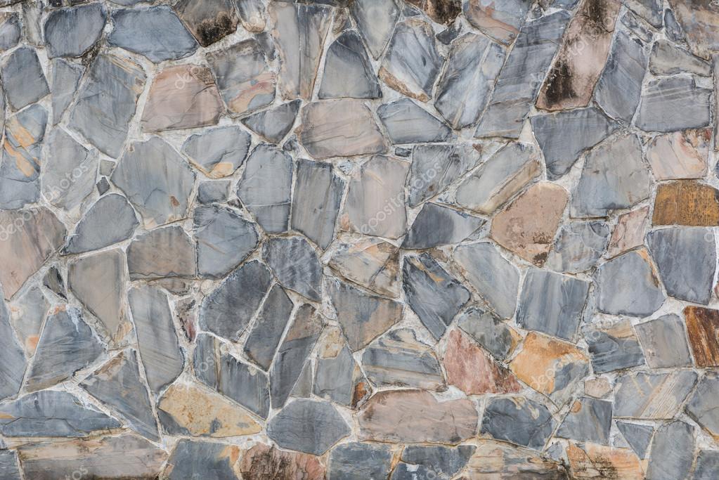 Pattern of decorate Slate Stone wall Stock Photo by ©wuttichok 108510172