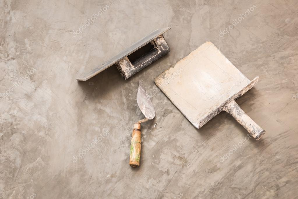 Construction tools for concrete job Stock Photo by ©wuttichok 74283975