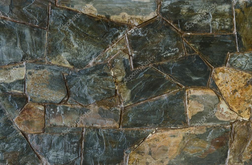 Background of slate stone wall surface — Stock Photo © wuttichok #79843776