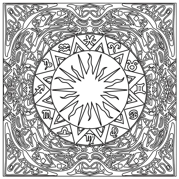 Mandala coloring pages Stock Photos, Royalty Free Mandala coloring ...