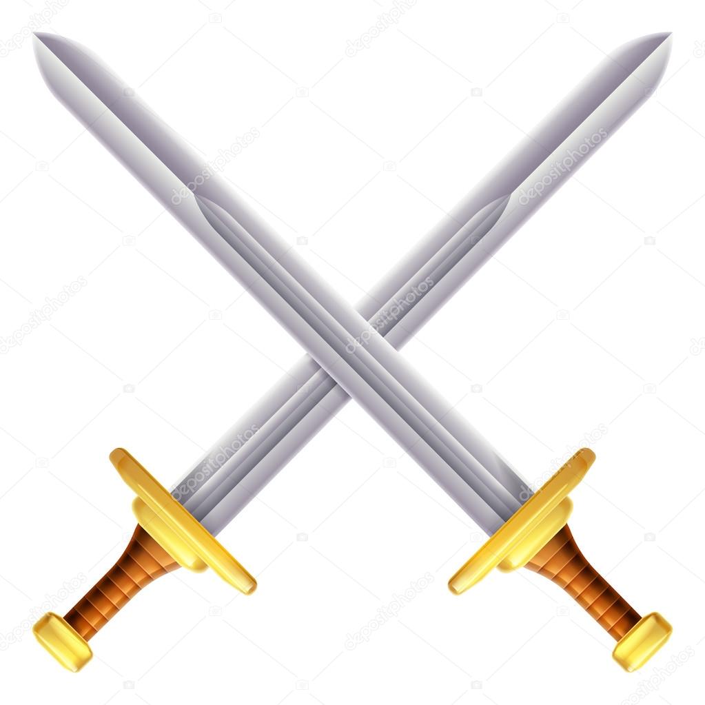ilustración de espadas cruzadas 2023