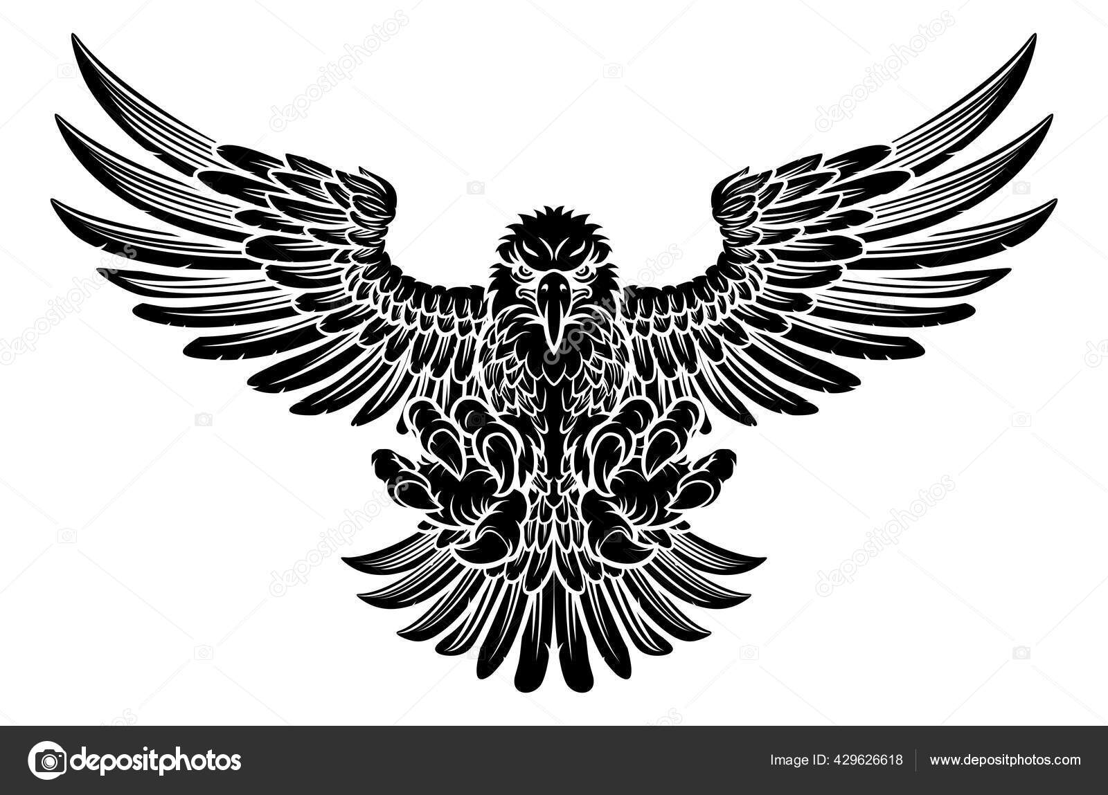 Swooping Eagle Clipart Designs
