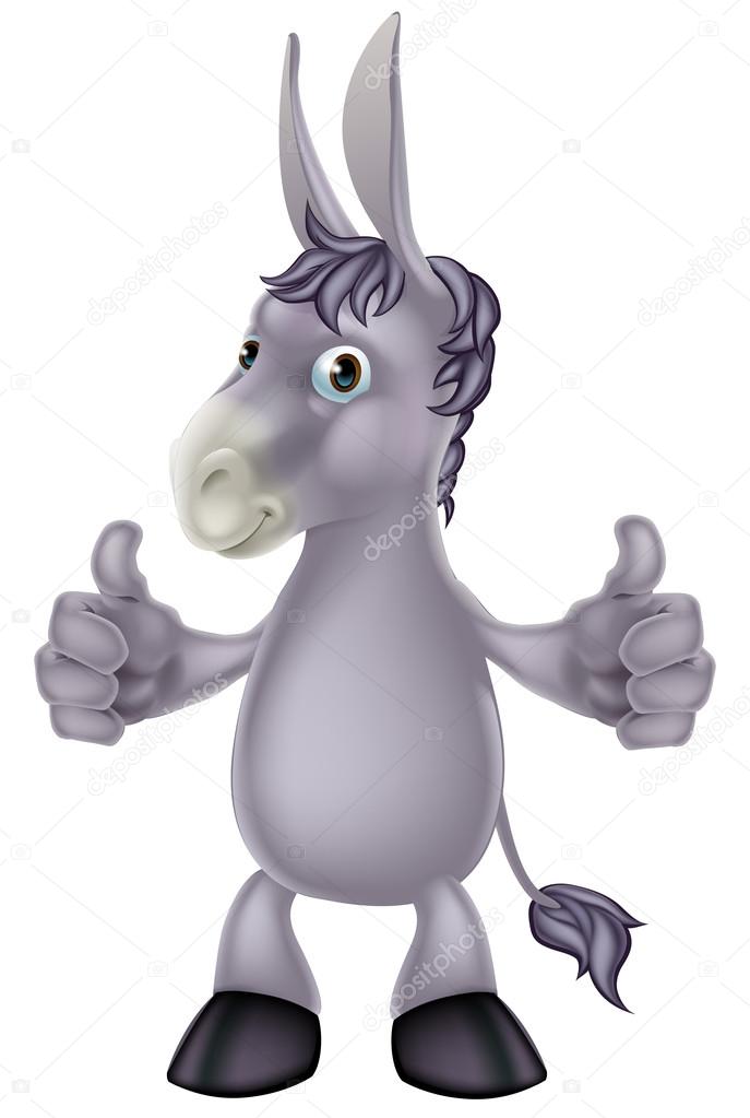 Esel-Cartoon Stock-Vektorbild von ©Krisdog 77526910
