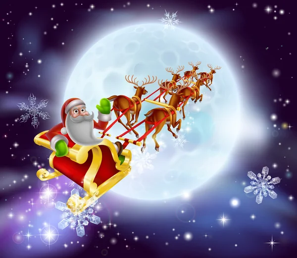 100,000 Santa claus moon Vector Images | Depositphotos