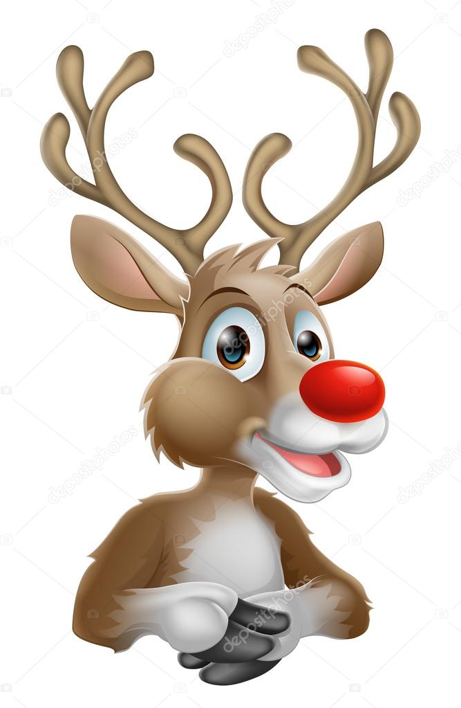 Christmas tecknade renar vektor av ©Krisdog 81211612