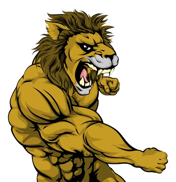 Fighting Lion Logo