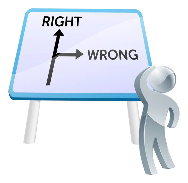 Right and wrong, Royalty-free Right and wrong Vector Images & Drawings ...