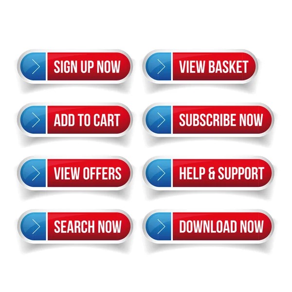 Call-To-Action Buttons vector Stock Vector Image by ©Grounder #117128234